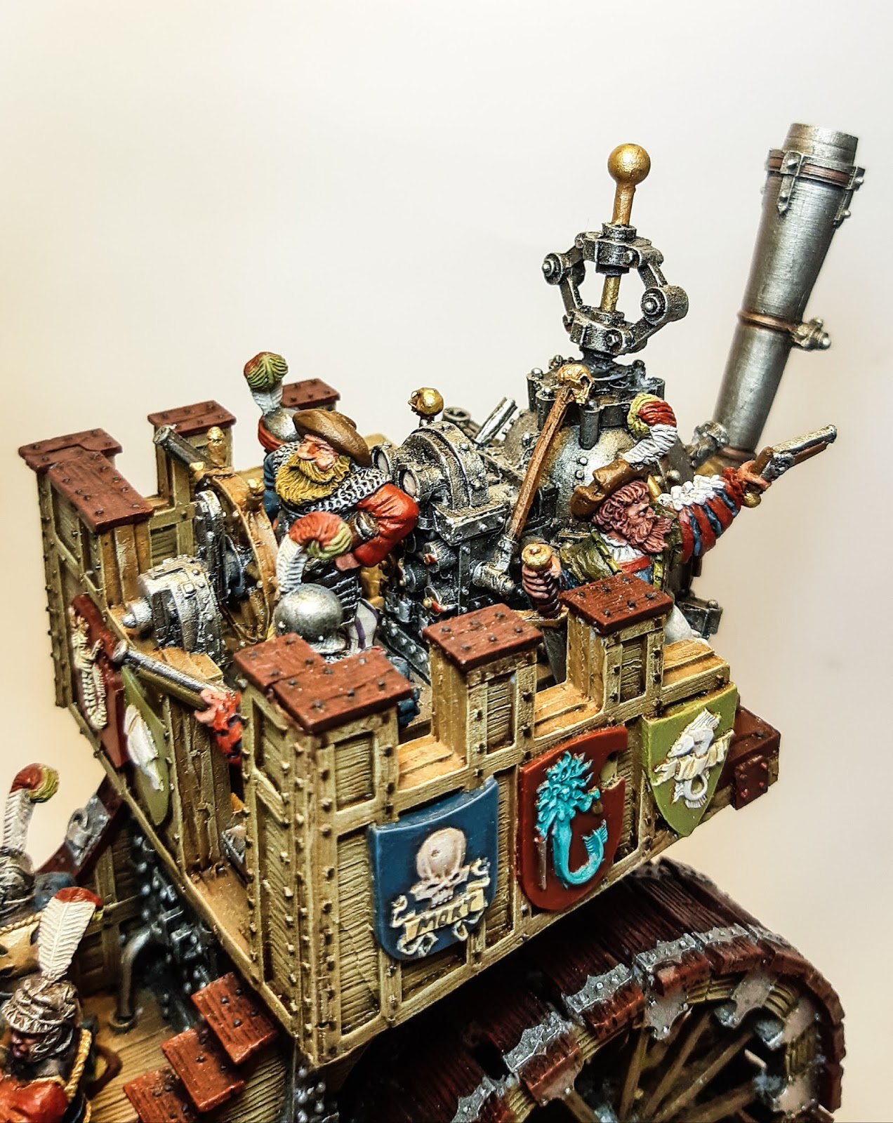THE WORK OF SHAITAN: Warhammer Empire Border Princes Landship - The ...
