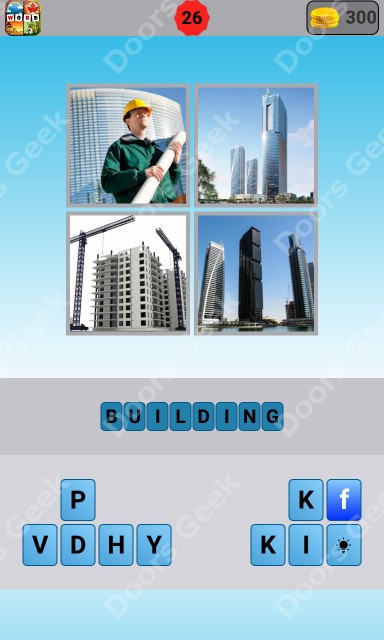 The New: 4 Pic 1 Word Level 26 Answer ~ Doors Geek