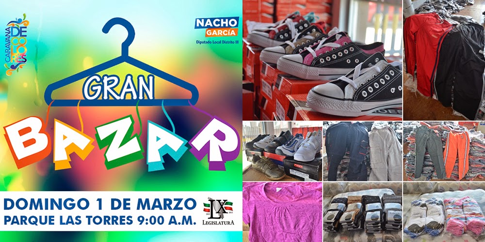 EL ZETA 1000 Noticias de Caborca: Gran Bazar, más de 15 mil prendas ...