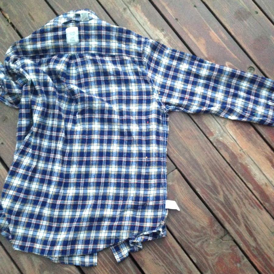 Sparklers Magazine: Flannel Tunic Tutorial