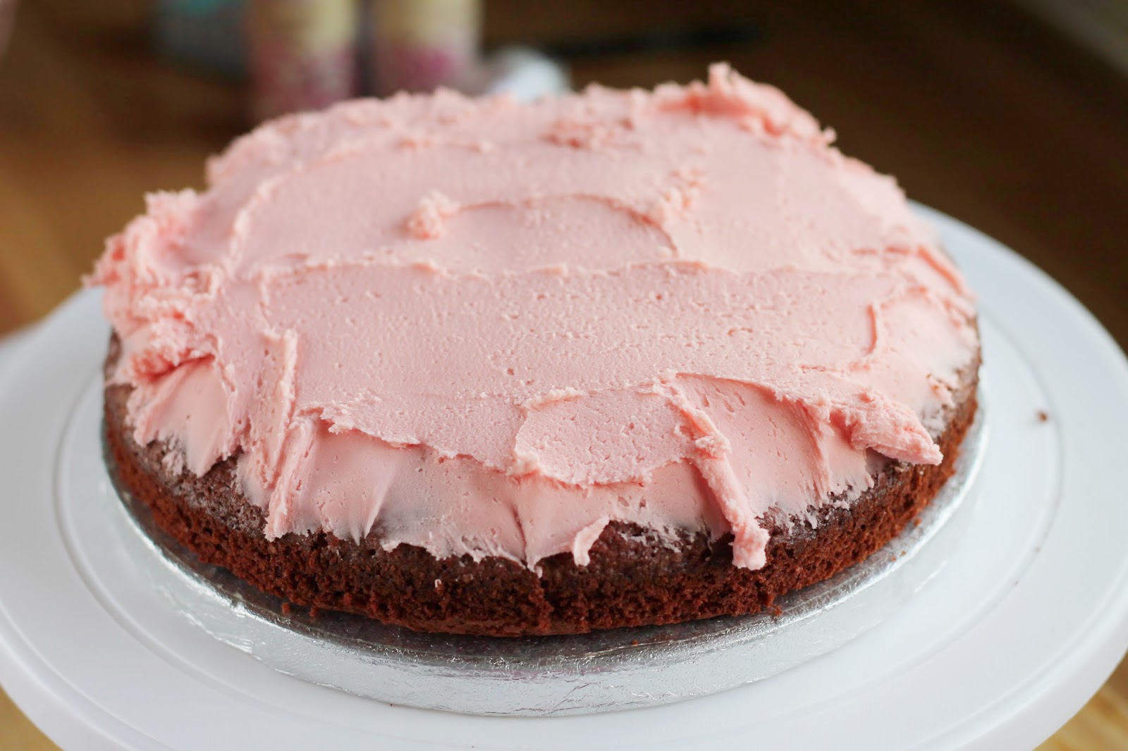 Good Food, Shared: Rose Swirl Cake Tutorial