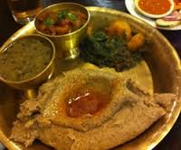 NEPALI FOOD: COOKING NEPALI DHIDO