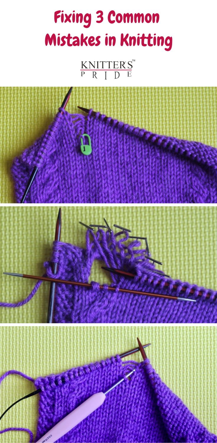 Knitter's Pride: Fixing 3 Common Mistakes in Knitting