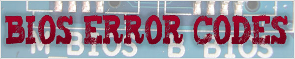 Bios Error "Beep" Codes | i-Learn 2