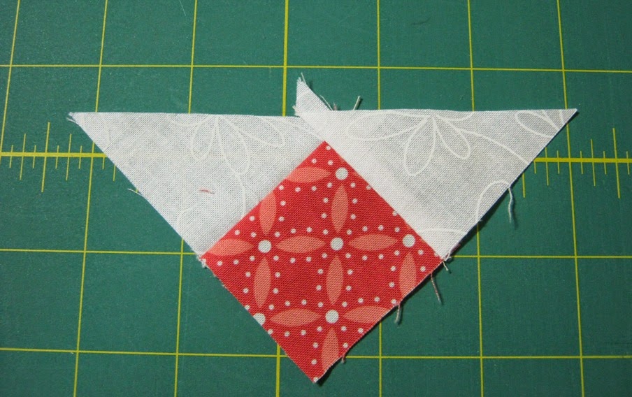 Laugh yourself into Stitches: Corner Triangle Unit Tutorial