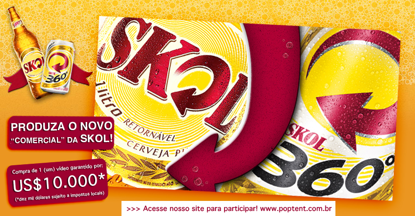 Skol busca filmmakers para novas campanhas de Skol 360 e Skol Litrão ...