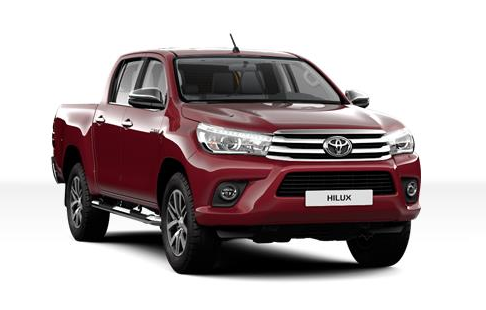 Toyota Hilux 8 (2016 à 2019) - Couleurs et code peinture
