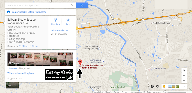 Real Room Escape Adventure - Exitway Studio Indonesia: Next to Kuetiau ...