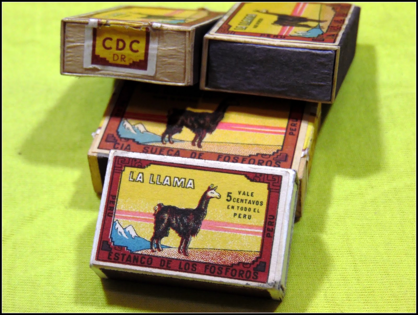 MATCHBOXES AND LABELS COLLECTION: September 2016