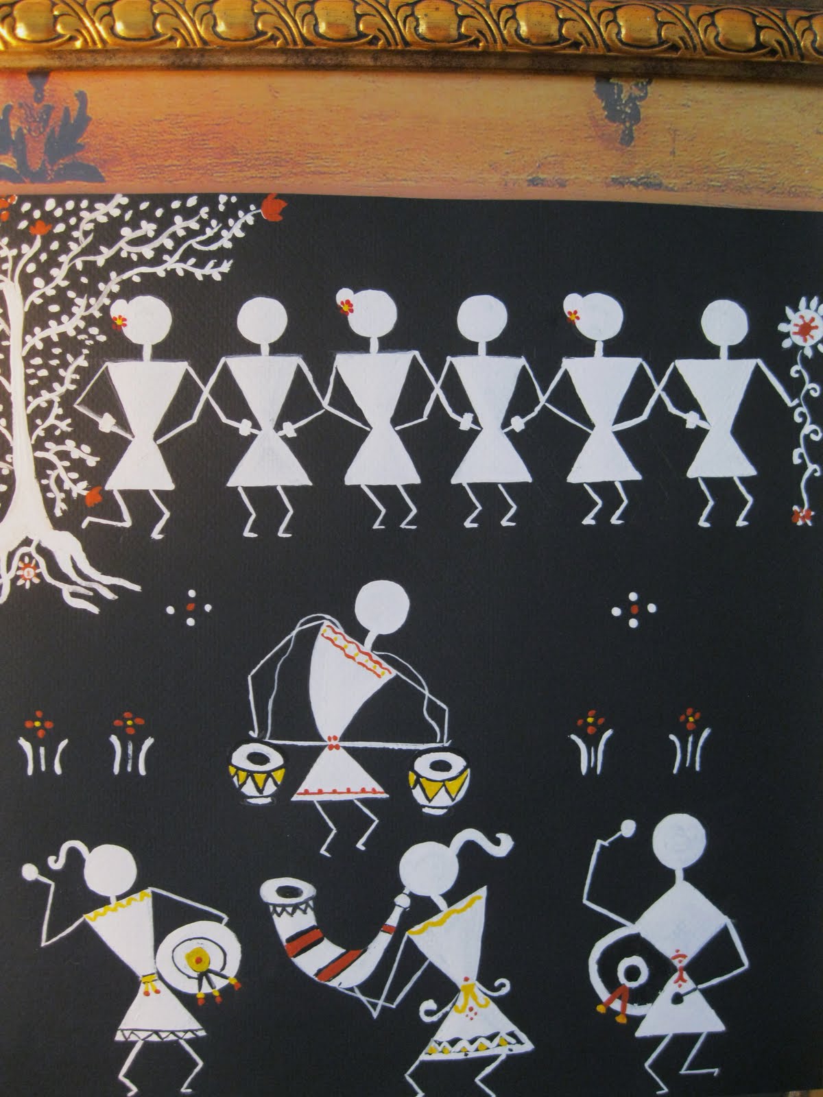 ethnically chic: Warli Chitrakala