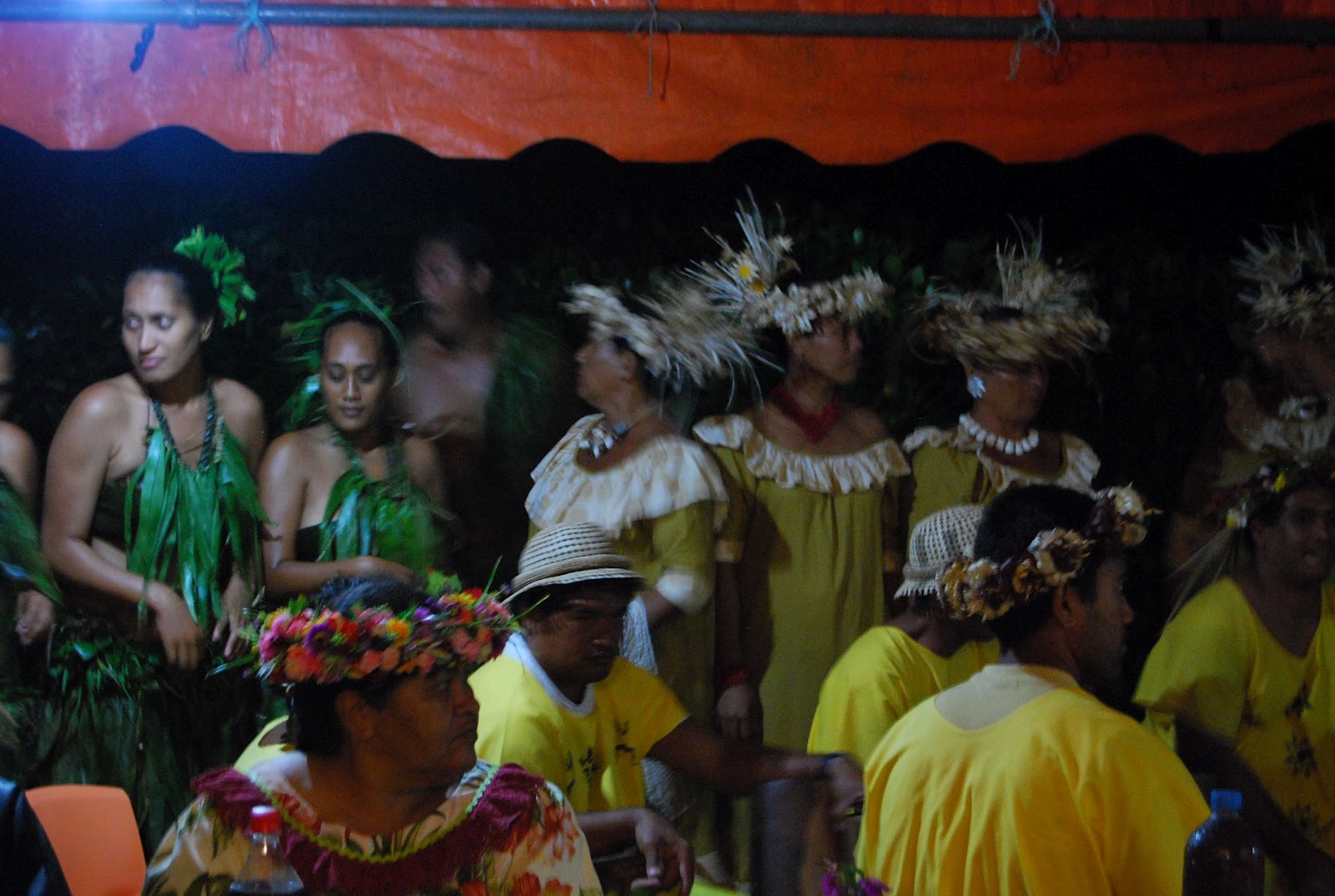 Polynésie Française: Dîner offert par le maire de Rurutu