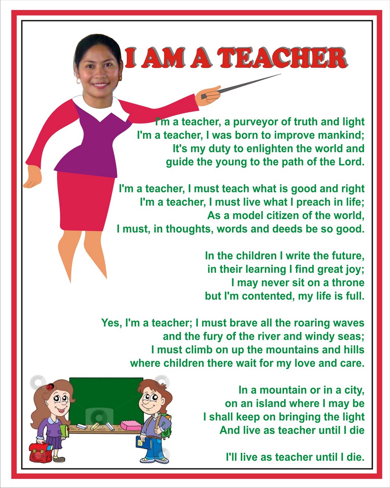 DepEd Mogpog District: I am a Teacher
