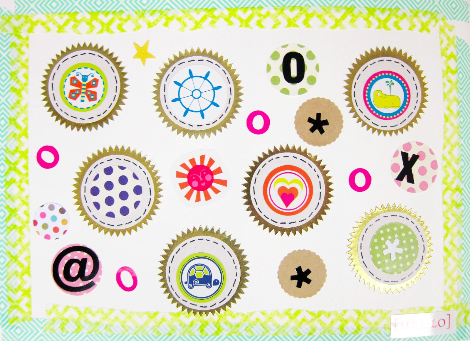 Sticker Tutorial: Layering Circles - Marcia Beckett
