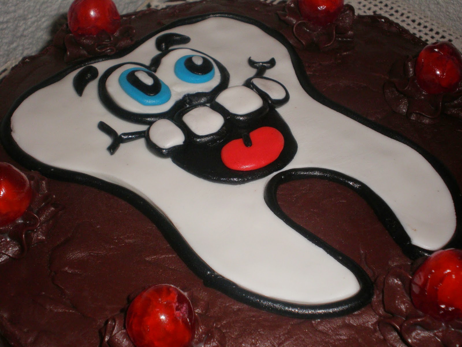 Tarta mousse de chocolate-muela Fondant ~ Genzo en Masterchef