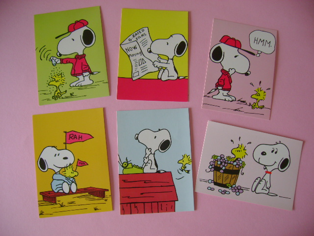 80s Shop: Snoopy Postcards II
