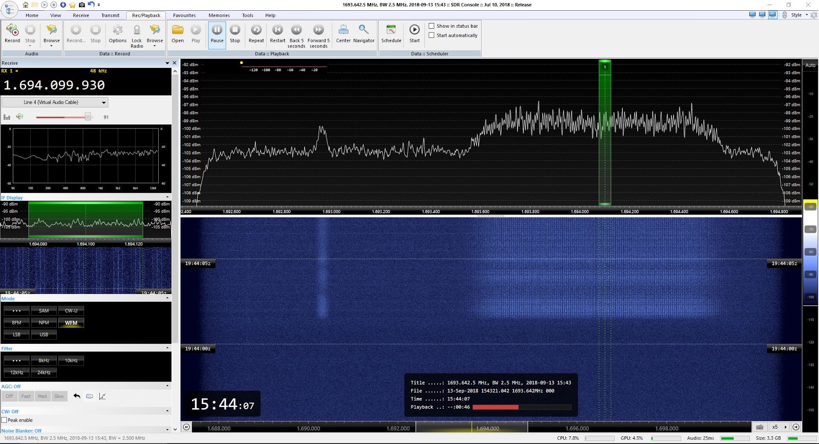 GOES Satellite Reception Project