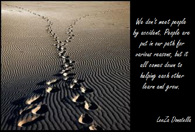 People Cross Paths for Growth