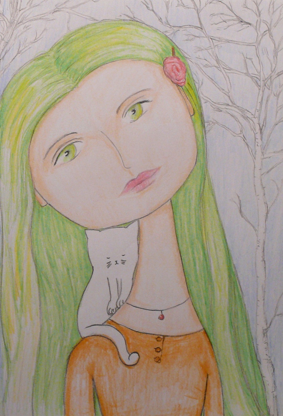 Pomaranczowy Kot: Rysunki