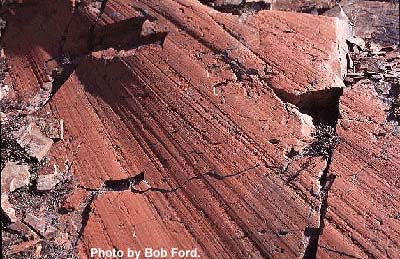 Glacier National Park: Erosion in Glacier National Park