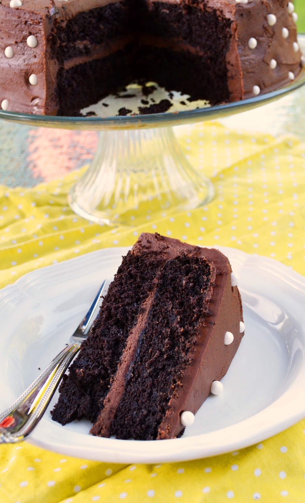 Our Beautiful Mess: Wellesley Fudge Cake