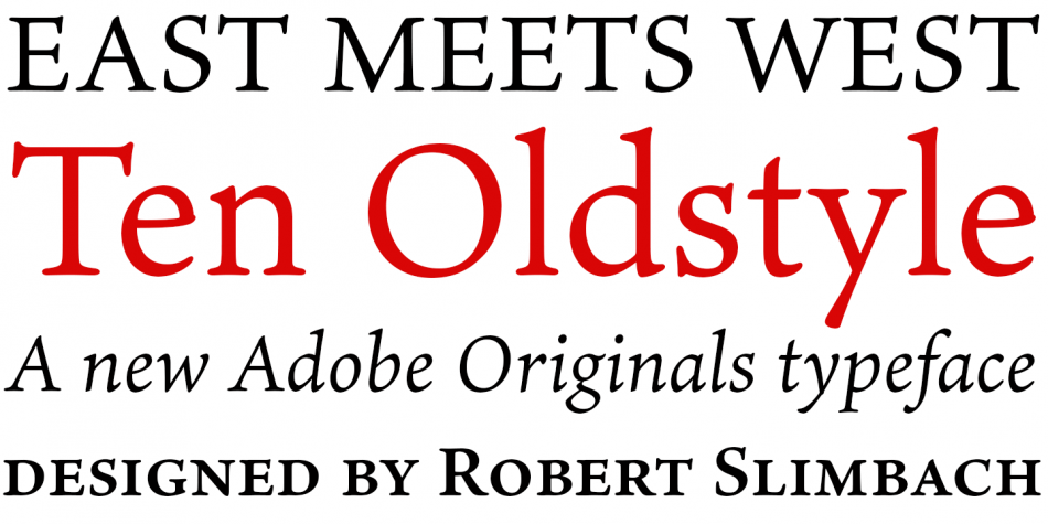 Download Ten Oldstyle Fonts by Adobe