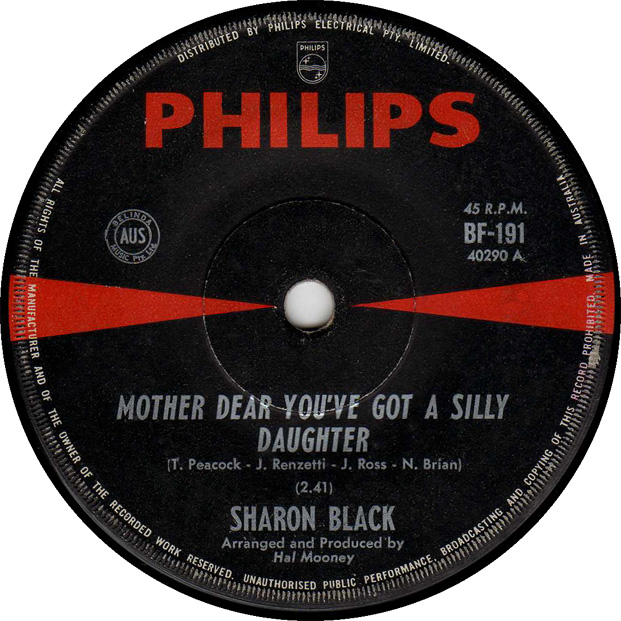 HISTORY OF AUSTRALIAN MUSIC FROM 1960 UNTIL 2000: SHARON BLACK