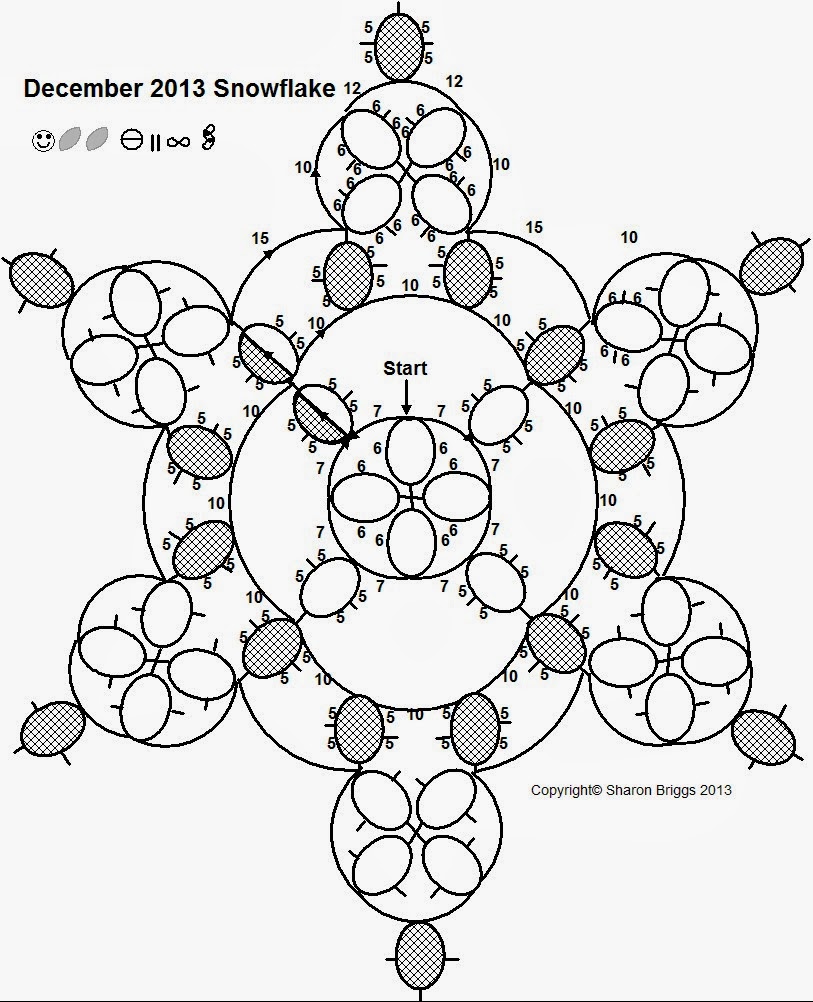 Sharon's Tatted Lace: Another Snowflake pattern for you