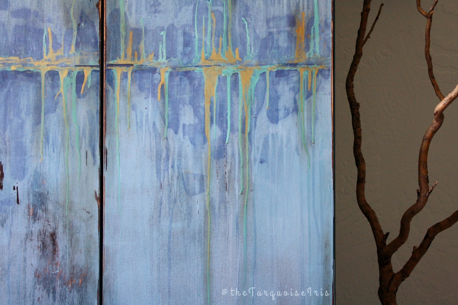 Before & After Blue Montana Sky Wardrobe ~ Drip, Drip, Drip ~ Coastal ...