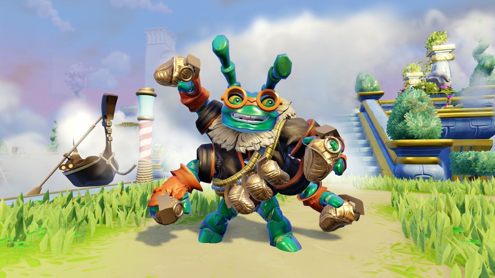 Buzz Wing and Thrillipede Fly Into Skylanders SuperChargers This Summer