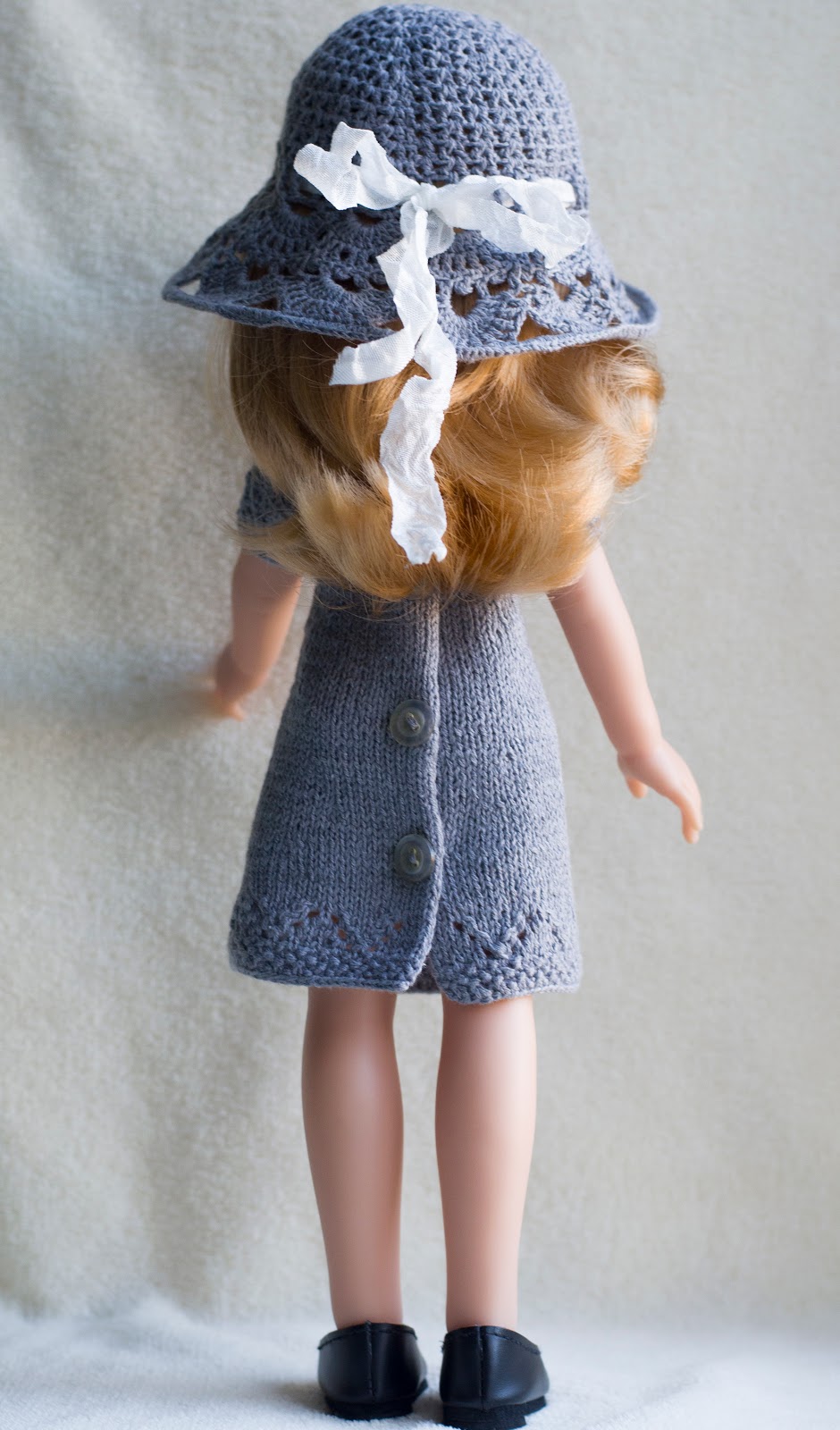 Рукоделки: Кукольное платье "Листья"