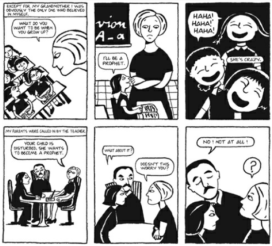 Persepolis: Kisah Masa Kecil by Marjane “Marji” Satrapi | Landhiani.