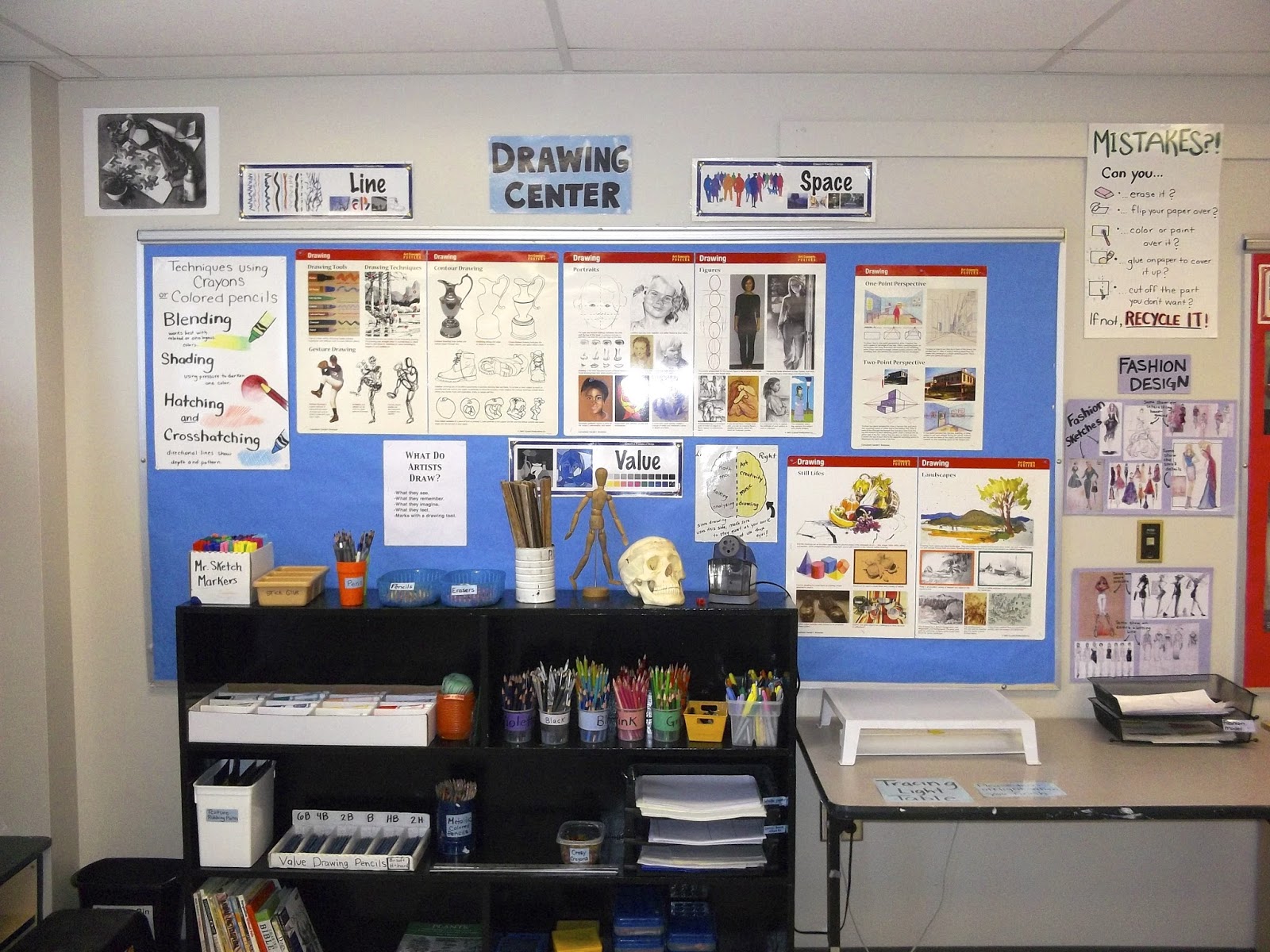 The Awakened Artist: A Choice-Based Art Classroom: The Start of the ...