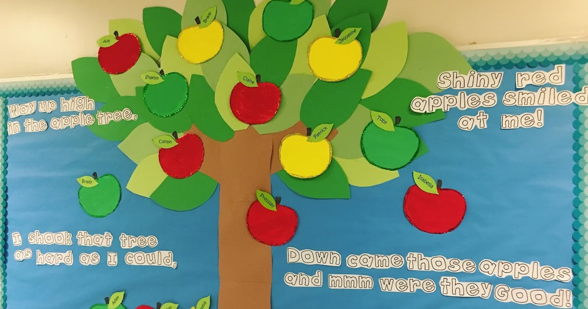 Teaching With Miss Wudyka: Way Up High in the Apple Tree...