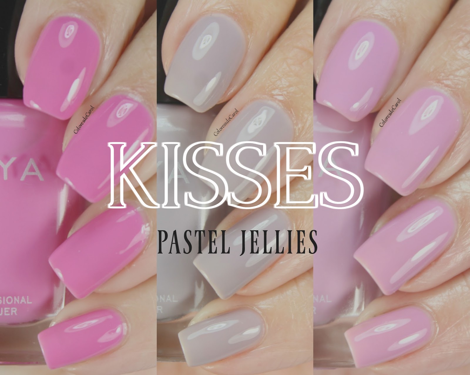 ZOYA - KISSES Pastel Jellies | Colores de Carol | Bloglovin’