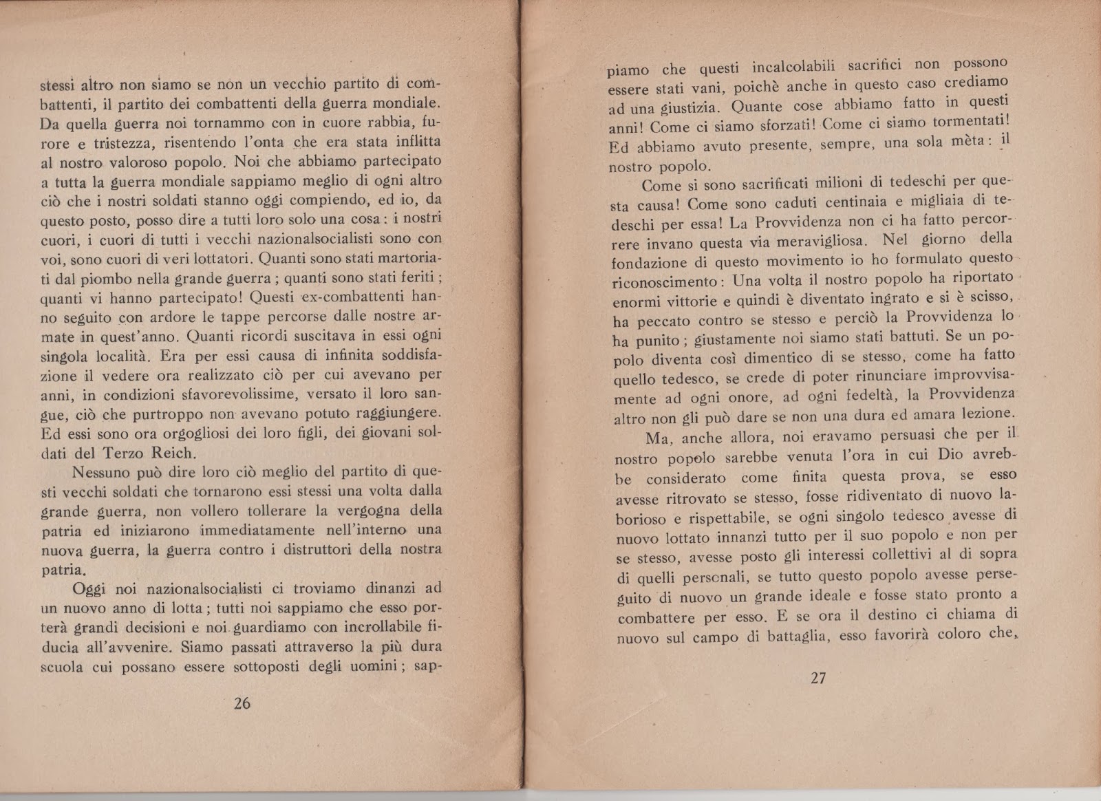 HITLER – NEL XXI ANNIVERSARIO DEL NAZIONALSOCIALISMO MONACO 24 FEBBRAIO ...