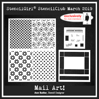 StencilGirl® Talk: It's a colorful March when StencilClub Voices create ...