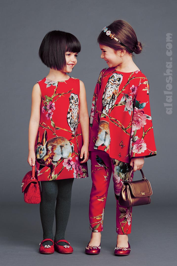 Child model LUDOVICA starring in the new FW14/15 Ad Campaign for the ...