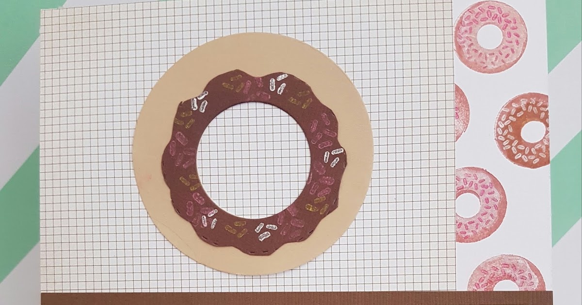 52 Weeks of Crafting: Project 327: Donut father's day card