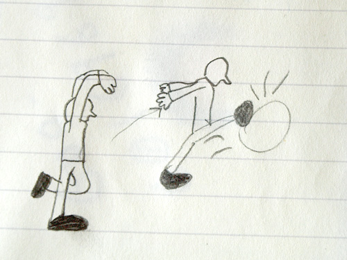 Stuff What I Drew: How to Perform the Crane Kick from Karate Kid
