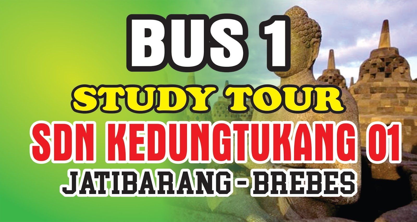 MEmbuat desain banner study tour - Biologizone