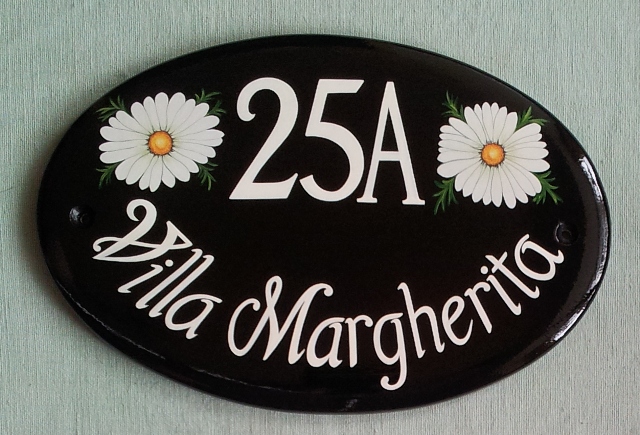 Hand Painted House Signs by Ceramic Art: Latest Hand Painted Ceramic ...