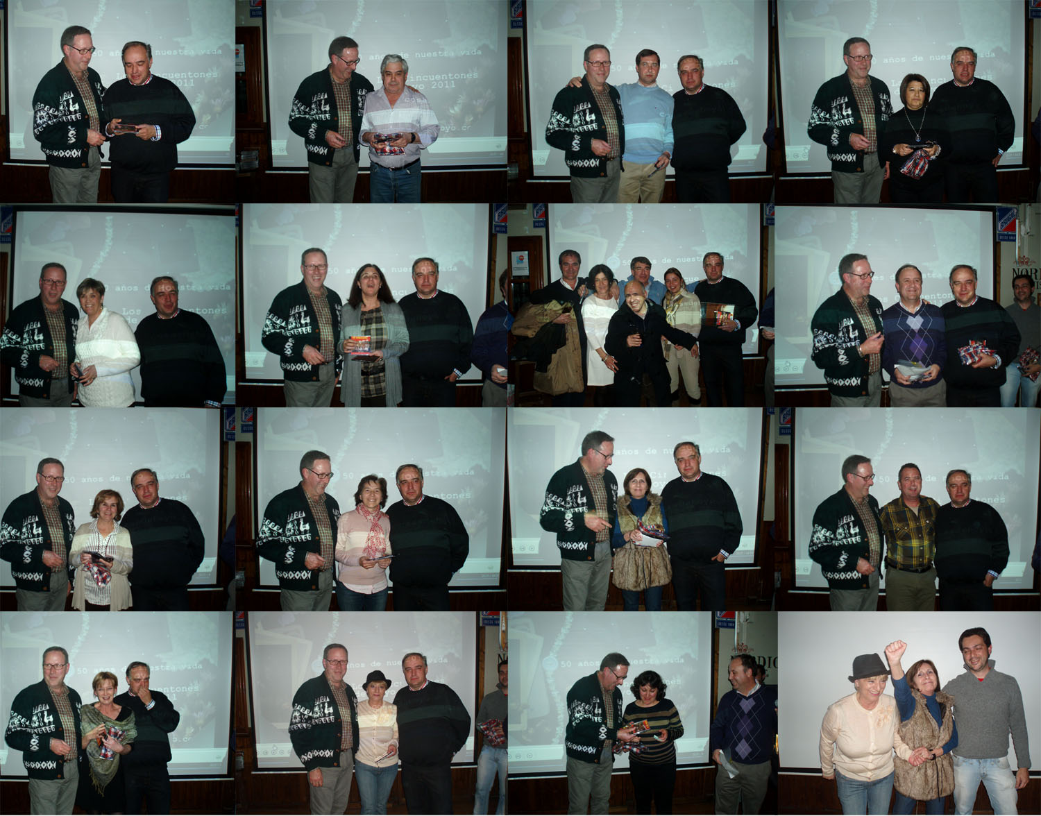 Cosas de Hoyo: Los cincuentones del 61 se despidieron de su gran año