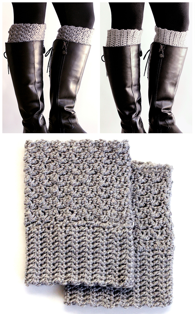 Beautiful Boot Cuffs! 24 Free Crochet Patterns... | Fiber Flux ...