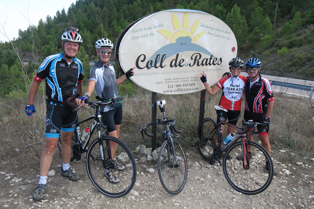 Col de Rates - die Königsetappe ~ Rita's und Albert's Reise-Blog