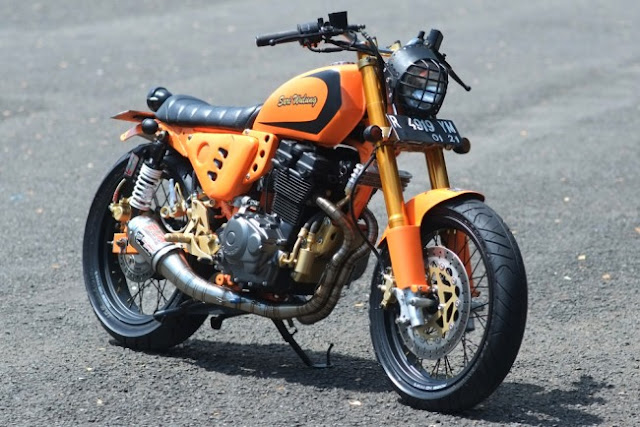 Modifikasi Keren & Ekstrim HONDA GL PRO Jap Style - GO-GOBLOG