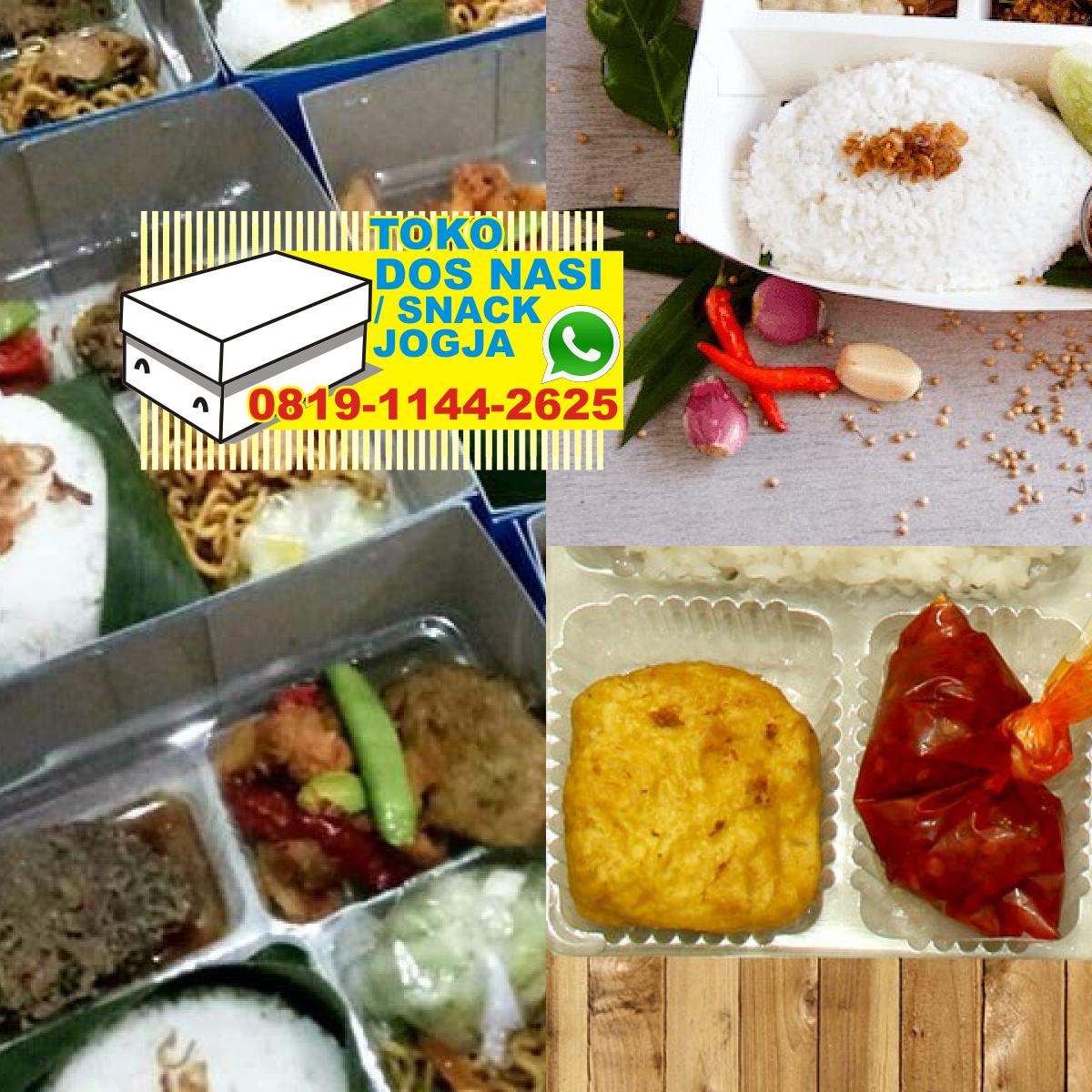 Jual Kardus Snack Jogja - O8I9 II44 2625 (WA) cetak kotak nasi murah ...