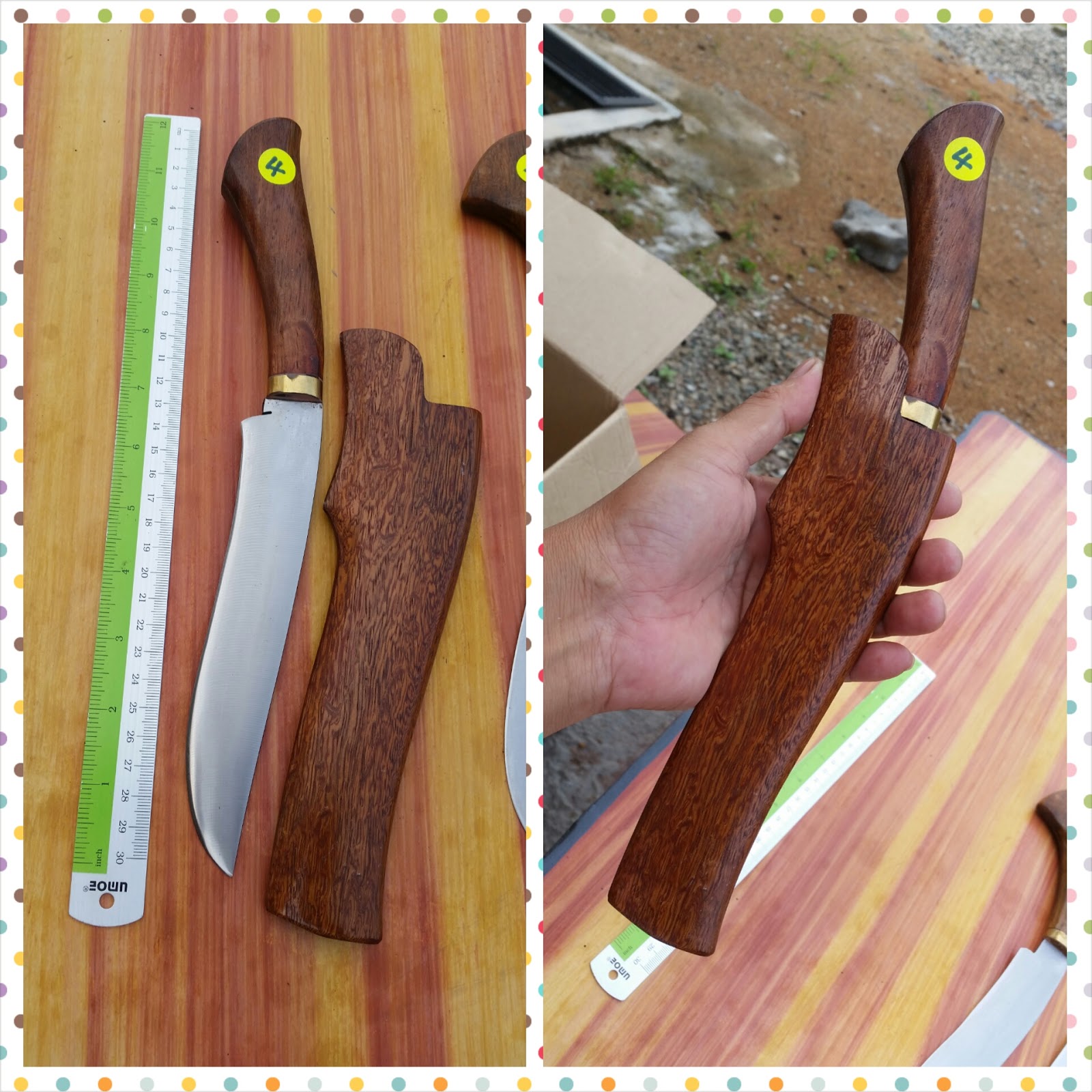 Parang Online: Pisau lapah / potong daging ( 1 - 10) SOLD OUT