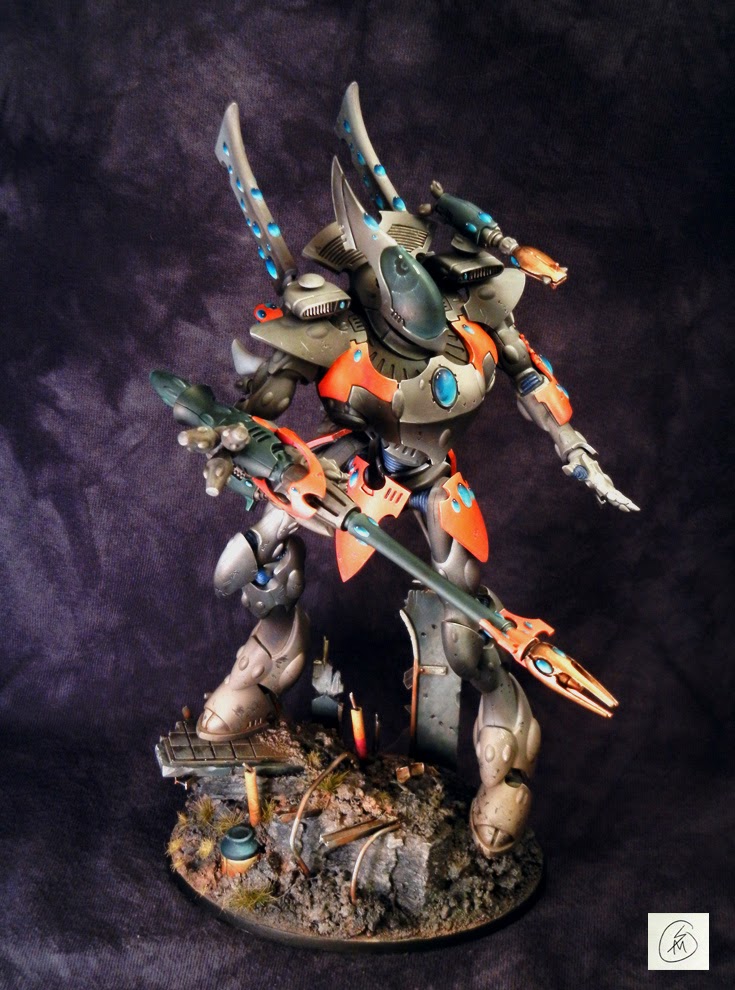 Finished! Eldar Wraithknight - Wargaming Hub