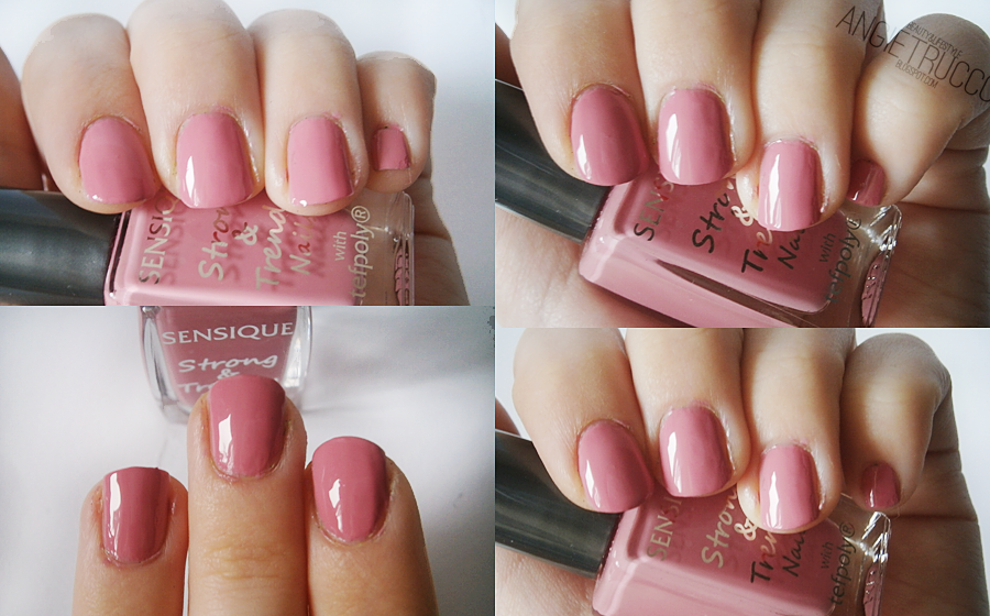 Angietrucco. Everything about beauty. : Sensique 158 - brudny róż na paznokcie włóż.