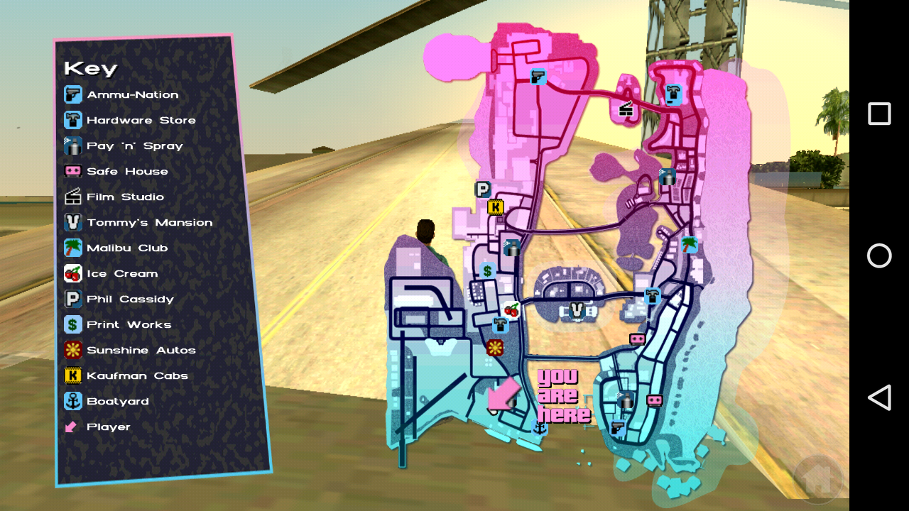 Parkour map mod - GTA VC Android